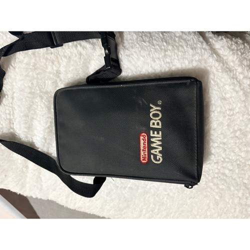 Official Nintendo Game Boy color Black Carrying Case Pouch Bag With ...