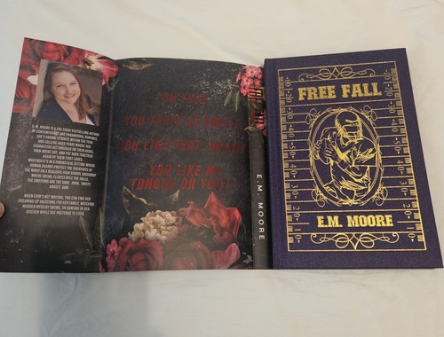 E.M. Moore Free Fall Signed Baddies Book Box Special Edition Sprayed ...
