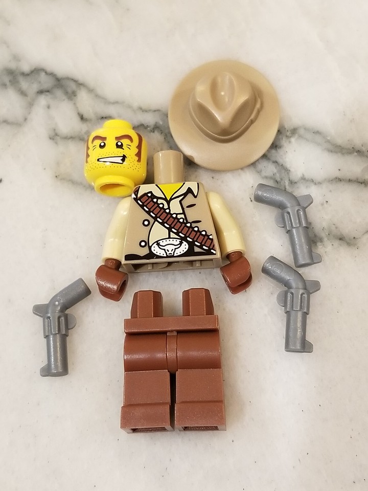 LEGO 8683 COWBOY Minifigure Series 1 CMF Wild West Sheriff Hat Brown ...