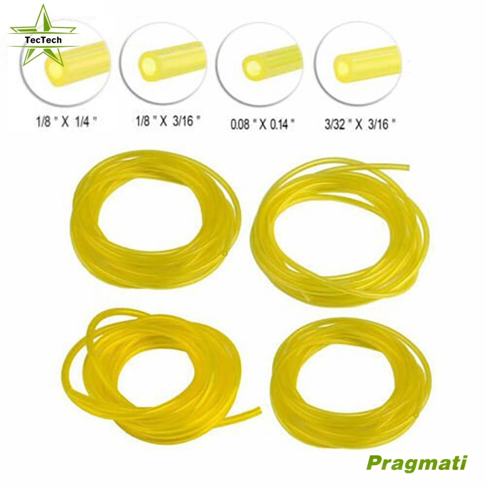 2 Cycle Small Engine Fuel Line Hose Tygon Tube w/ 4 Sizes Tubing For ...