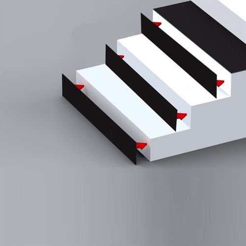 GRP Stair Riser Plates - Black, 1000x145mm | eBay UK