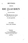 Oeuvres ComplA tes de Claudien, Claudien New 9781534610651 Fast Free ...