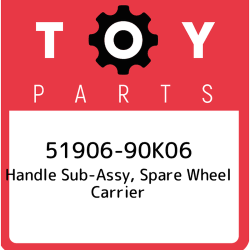 51906-90K06 Toyota Handle sub-assy, spare wheel carrier 5190690K06, New ...