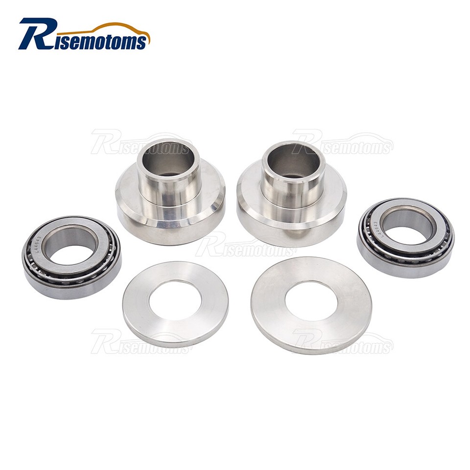 Chrome Fork Neck Cups Cup Set Timken Bearings For Harley Chopper Bobber ...