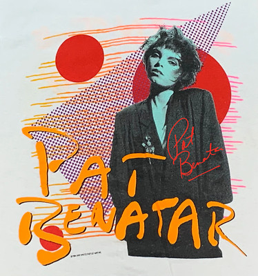 Pat Benatar in Concert Tour White Short Sleeve Vintage Shirt Fan | eBay