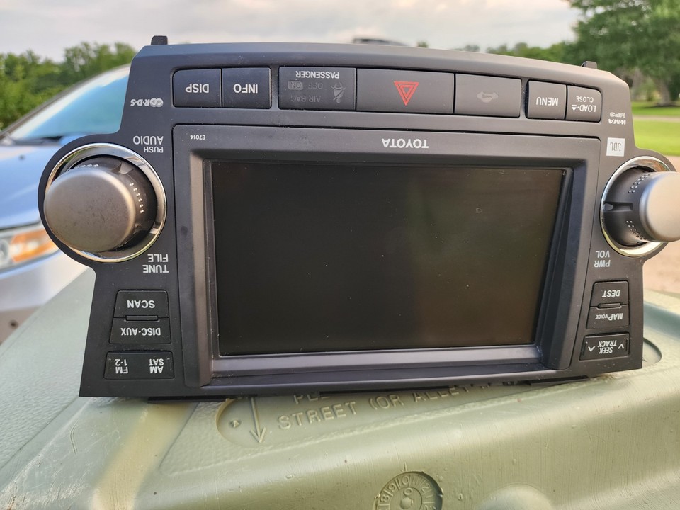 08-11 TOYOTA Highlander JBL Navigation Satellite MP3 Radio Cd Player ...