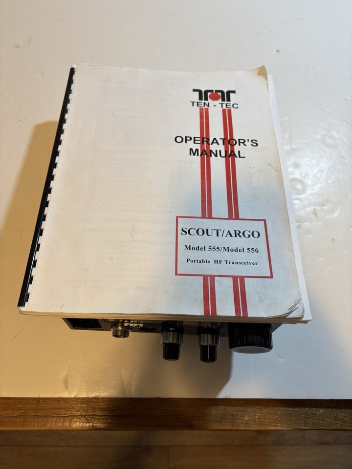 Ten-Tec Scout 555 With Original Manual,mic,and 6 Modules | eBay