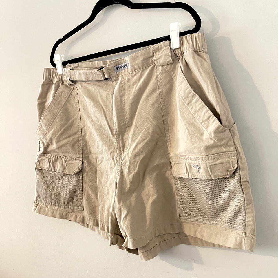 Columbia PFG Shorts XXL Half Moon Light Khaki, cotton outdoor shorts | eBay