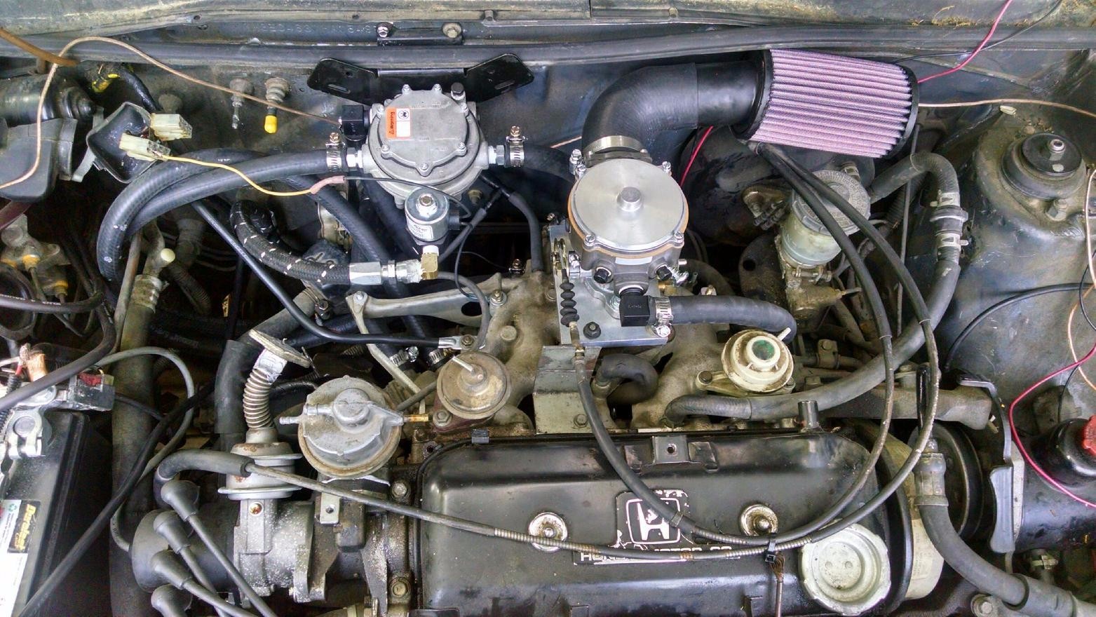 COMPLETE IMPCO LPG PROPANE CONVERSION KIT HONDA D15B2 CARBURETED CIVIC ...