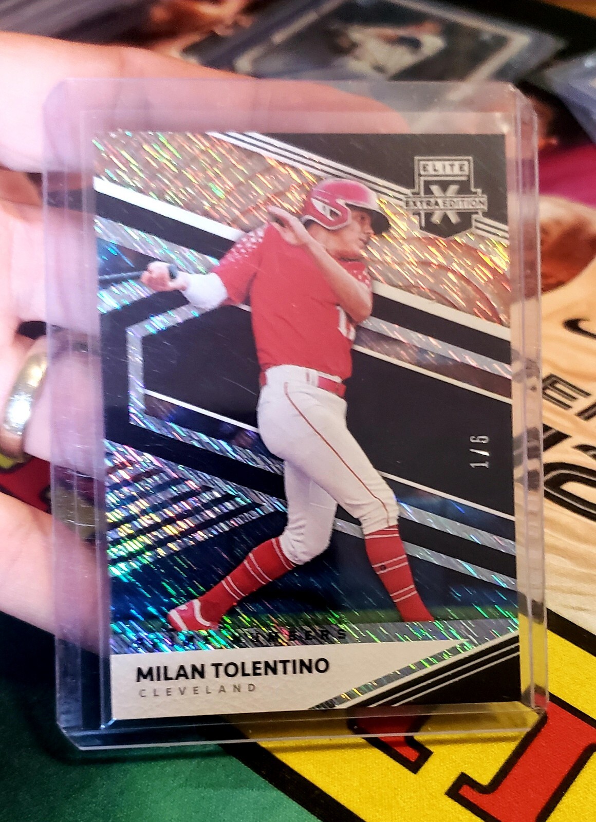 2020 Panini Elite EEE Milan Tolentino Rc Black #1/6 Rookie Cleveland | eBay