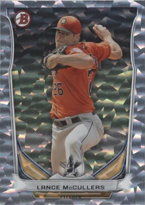 2014 Bowman Draft - Top Prospects Lance McCullers Jr. #TP-36 Silver Ice ...