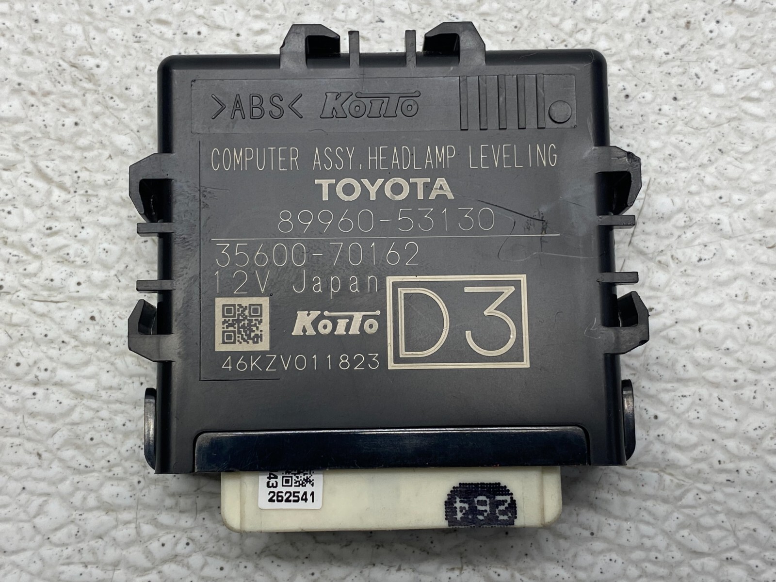 14-16 LEXUS IS250 IS350 HEADLIGHT LEADLAMP LEVELING CONTROL MODULE OEM ...