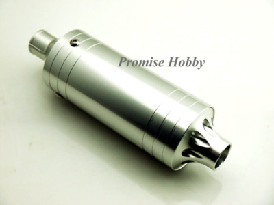 Aluminum Muffler Silencer for Zenoah 23 - 26cc Gas Petrol Engine Pipe ...