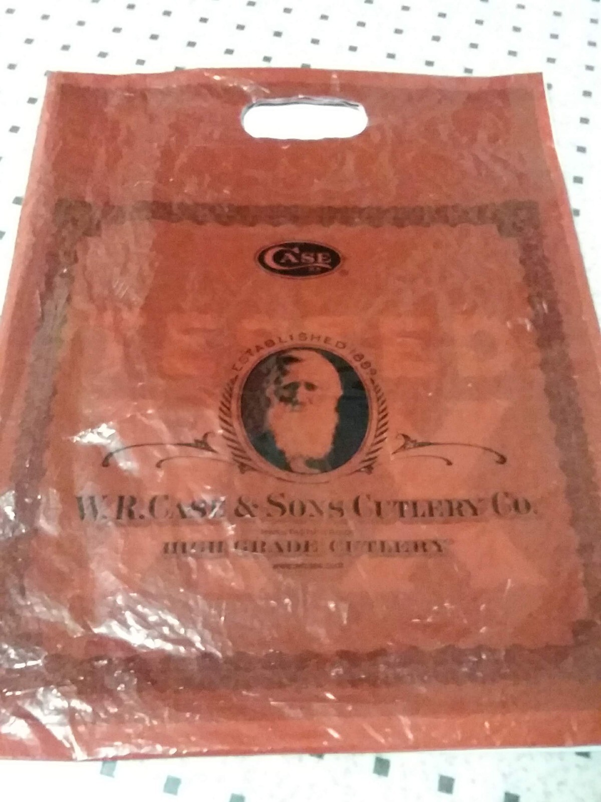 W.R. Case XX Sons Cutlery Pocket Knife Plastic Bag Empty Bradford PA ...