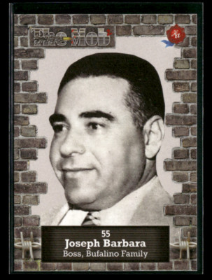2023 Historic Autograph's Mob 2 Card #55 Joseph Barbara Bufalino Family ...