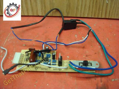 Fellowes P-45C Paper Shredder Main Power Control Switch Board Assembly ...