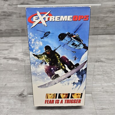 Extreme Ops, VHS Tape, Snowboarding, Vintage Video, Movie, M15+, 2002 ...