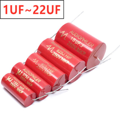 Tweeter Speaker Crossover Non-Polarized Capacitors 250V 1/2.2/3.3uF to ...