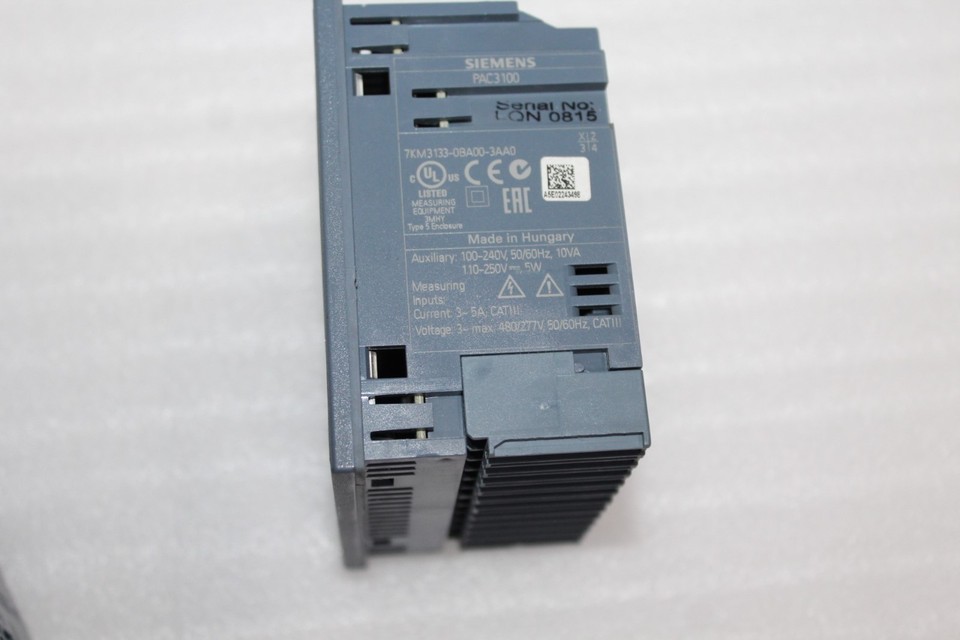Siemens 7KM3133-0BA00-3AA0 SENTRON PAC3100 LCD Digital Power Meter ...
