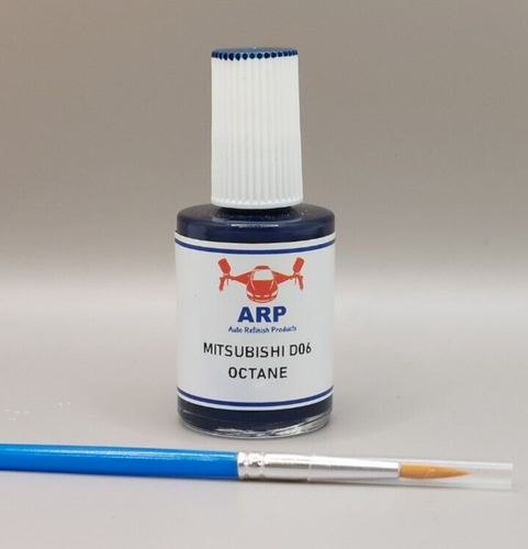 For MITSUBISHI Code D06 Lightning Blue-Octane Car Touch up Paint +Fine ...