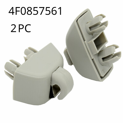 2 PCS New Sun Visor Clip Hanger Hook Retainer 4F0857561 Fit For Audi TT ...