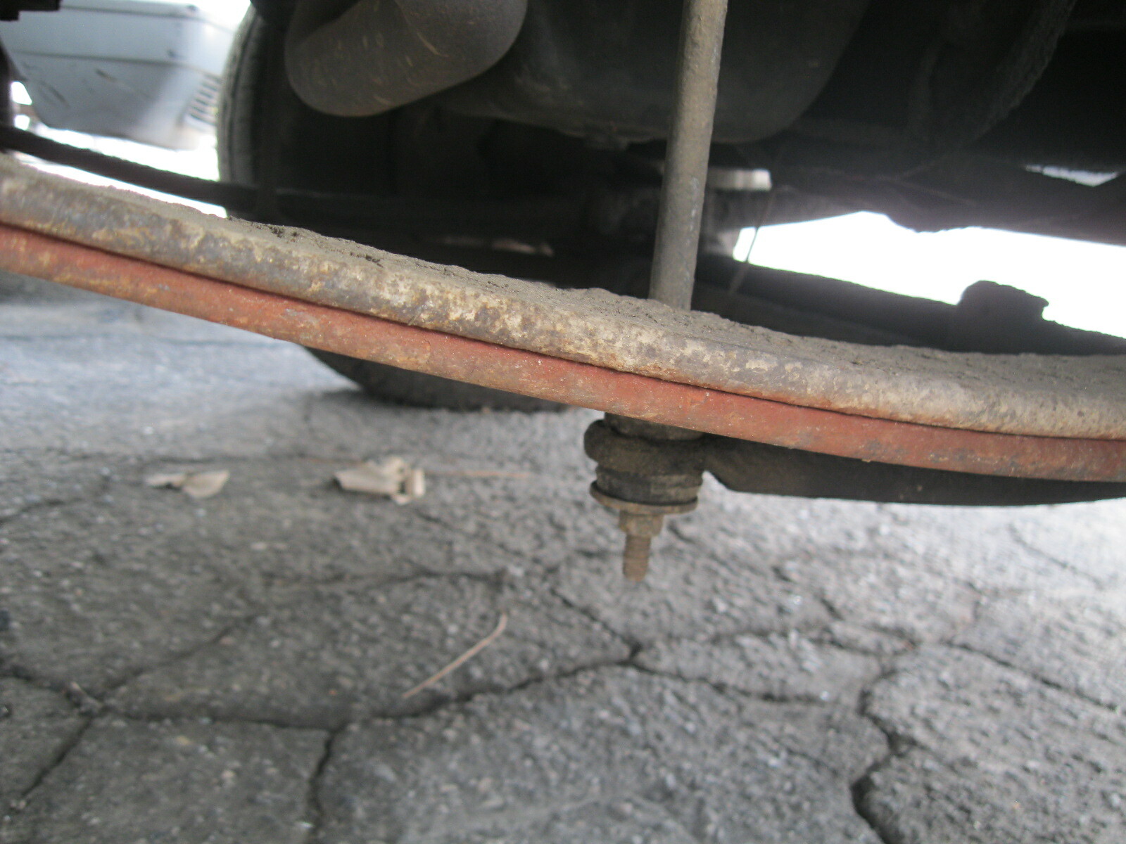 1989 F 350 FORD FRONT I-BEAM / AXLE BEAM ASSEMBLY w/KNUCKLES & CALIPERS ...