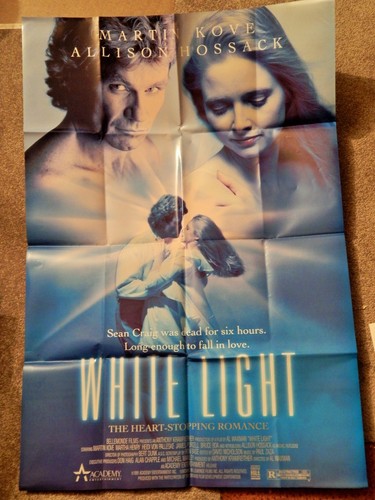 WHITE LIGHT (VIDEO DEALER 40 X 27 POSTER, 1990S) ALLISON HOSSACK ...