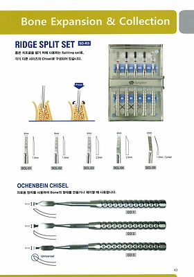 Dental Ridge Split Set Dental Implant Surgical Instrument( Surgident ...