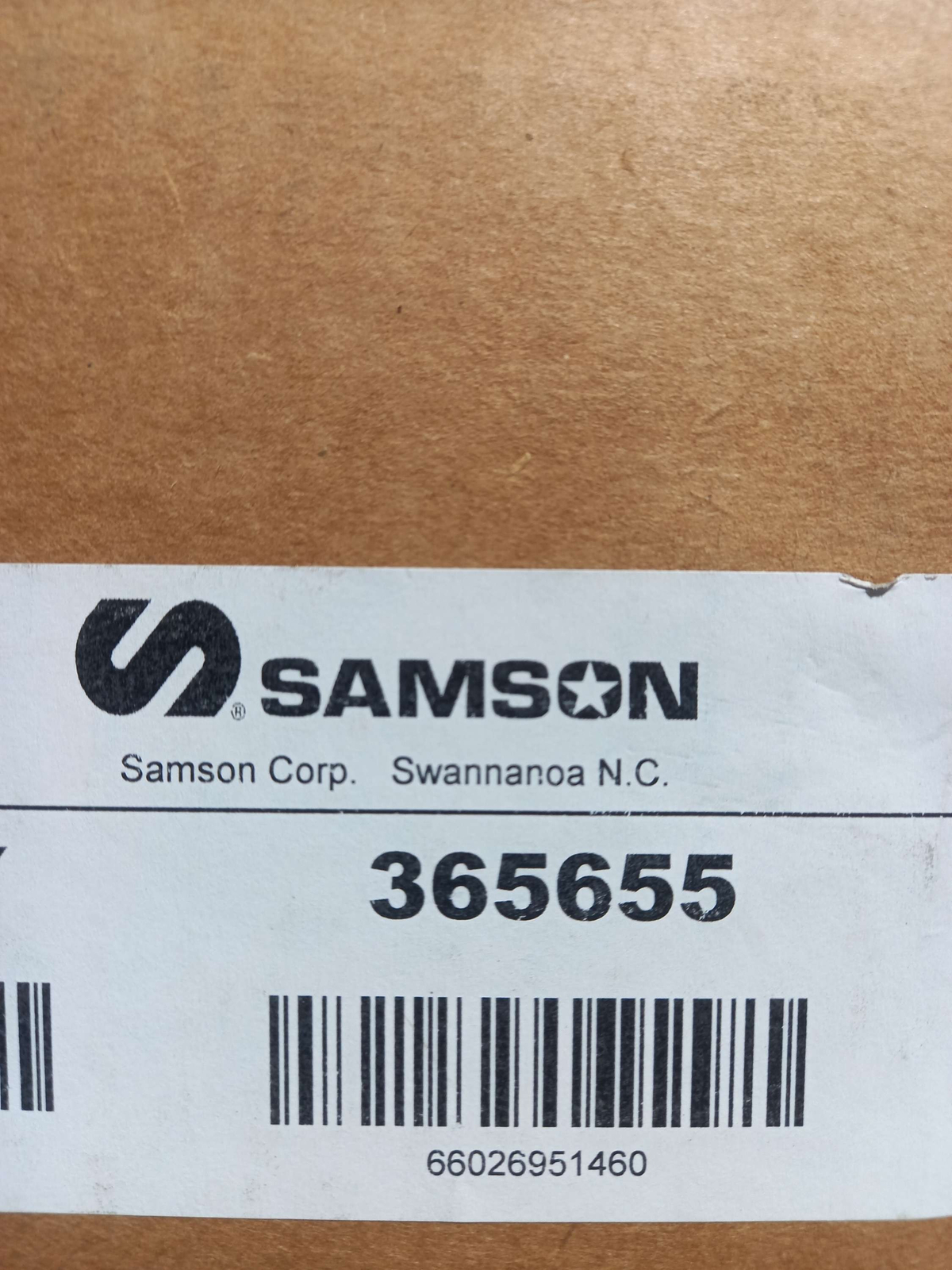 Samson 365655 High Flow Control Handle With Digital Valve 30° Rigid M1 ...