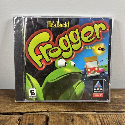 Frogger Jewel Case Hasbro Interactive 1997 Windows 95/98 SEALED ...