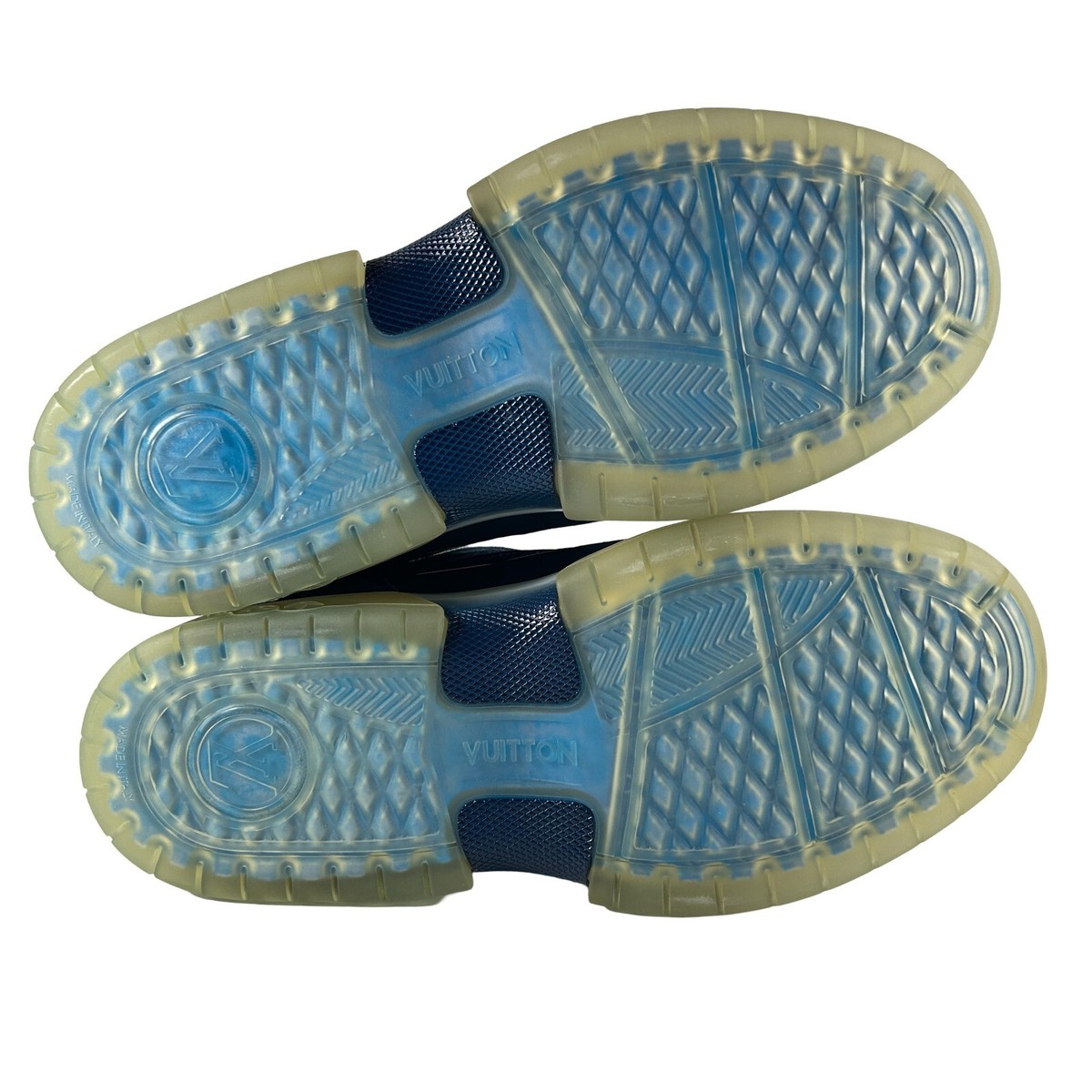 Lucien Clarke Louis Vuitton A View Sneaker Blue - Size LV Lucien Clarke Louis Vuitton A View Sneaker Blue - Size LV