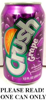 Evanston's Grape Crush 2009 USA Pepsi’s FULL NEW 12oz 355ml Can Vintage ...