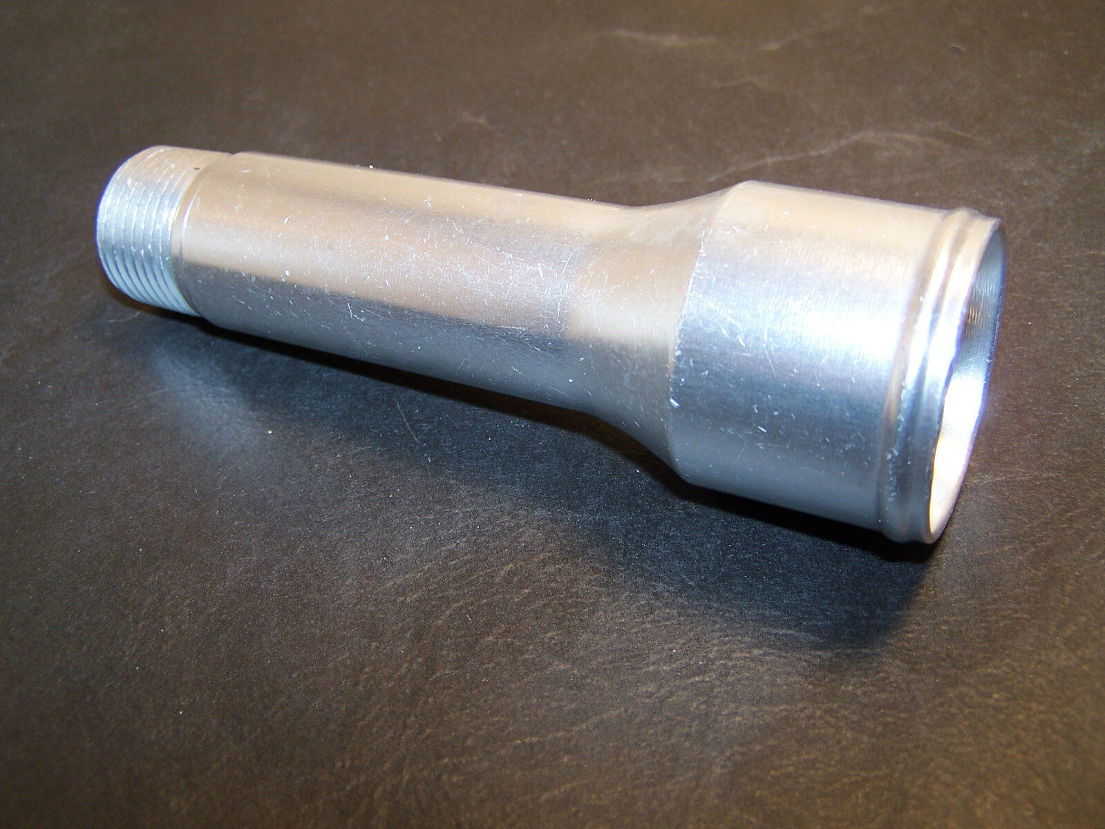 RADIATOR HOSE ADAPTER 1-1/2" Rad Hose Aluminum 1" X 11.5 TPI 5" Long ...