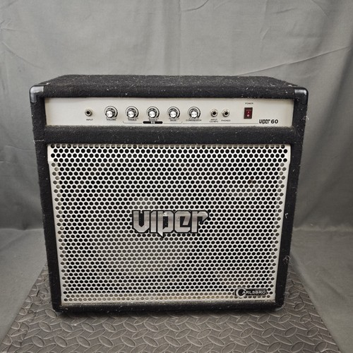 Carlsbro Viper 60 Guitar Amplifier Amp Speaker 60W 6.3mm Input Solid ...