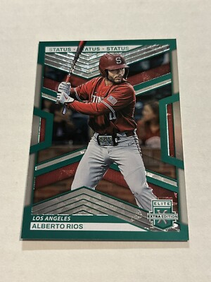 2023 ELITE EXTRA EDITION ALBERTO RIOS 137/499 STATUS GREEN STANFORD ...
