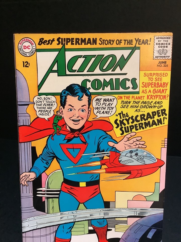 Action Comics #325 (1965, DC Comics) - High Grade Beauty! | eBay