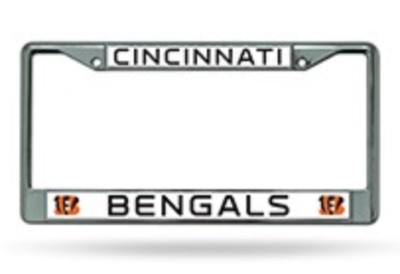 Cincinnati Bengals Chrome License Plate Frame | eBay