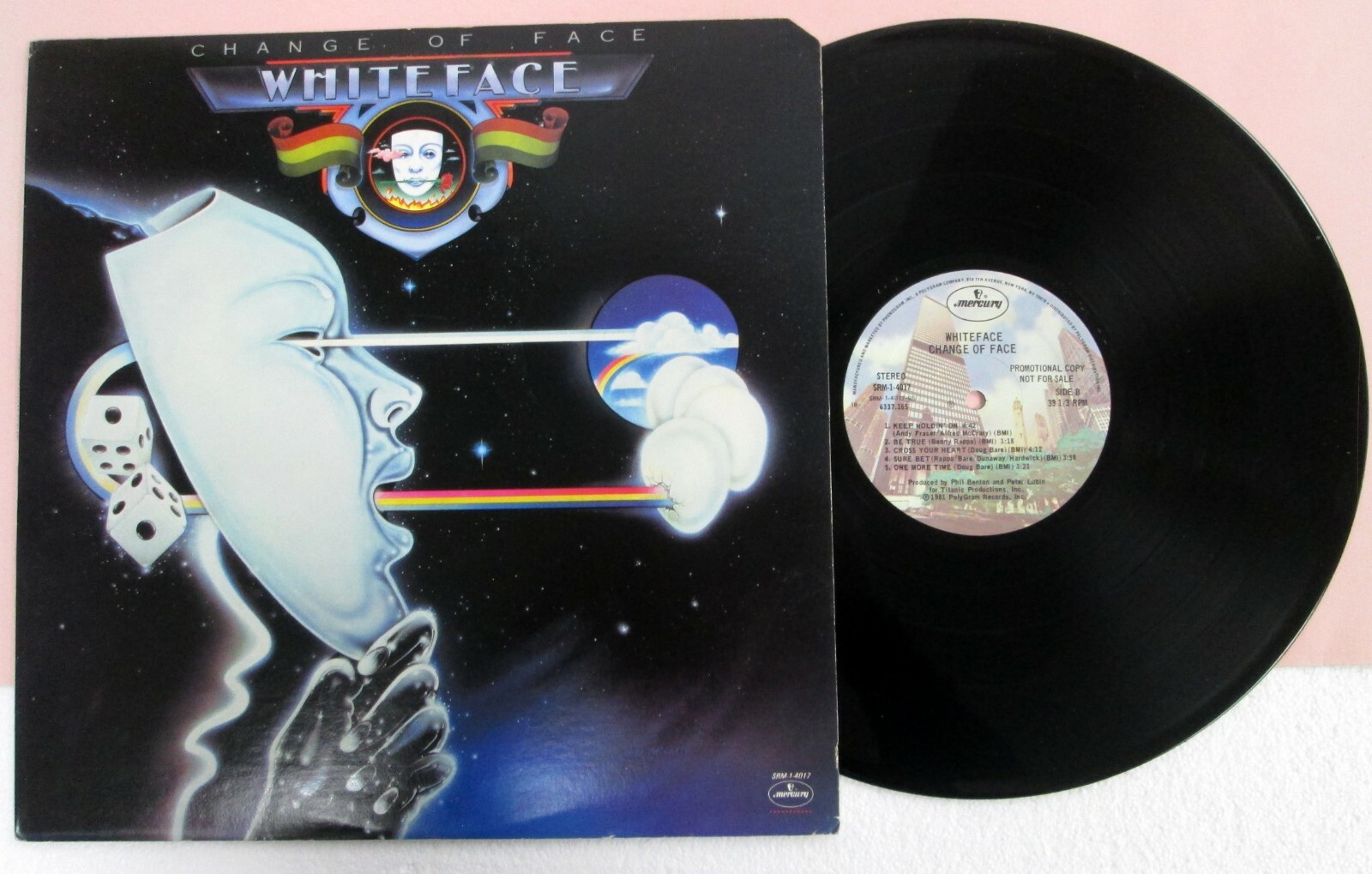 WHITEFACE x2 LPs: Whiteface (1979) + Change Of Face (1981) Obscure ROCK ...