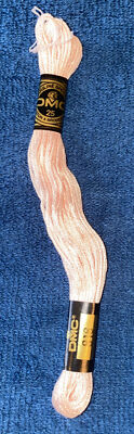 Vtg DMC 25 Embroidery Floss Made In France Pink #818 | eBay