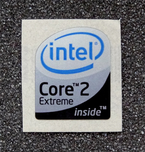 Silver Intel Logo On INTEL SRMGG Intel Silver 4416+ (2.00GHz