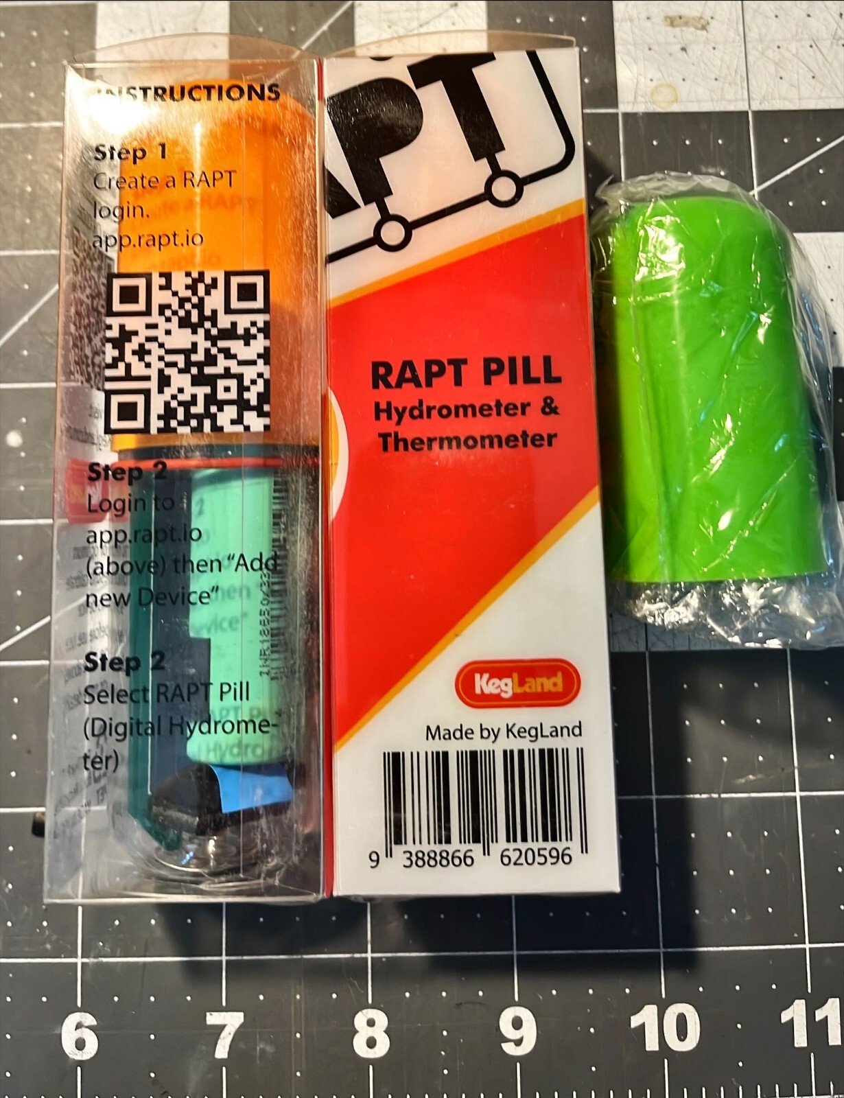 2 RAPT Pill Digital Hydrometers (Kegland) w/ additional colored cap | eBay