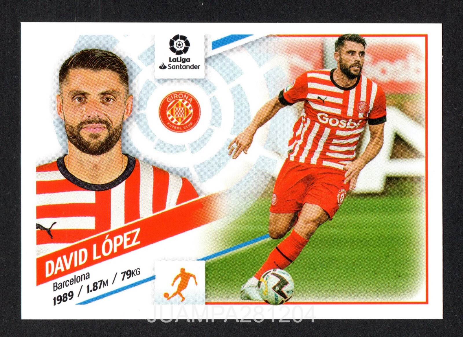 DAVID LOPEZ #12 GIRONA FC CROMO LA LIGA SANTANDER 2022-23 ESTE PANINI ...