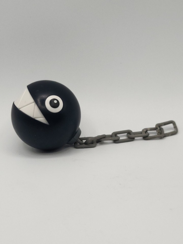 Nintendo Super Mario Chain Chomp Chomp 2.5" Action Figure 2022 Jakks ...