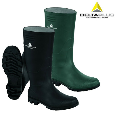 MENS DELTA PLUS RUBBER WATERPROOF RAIN WINTER WELLINGTONS WELLIES BOOTS ...