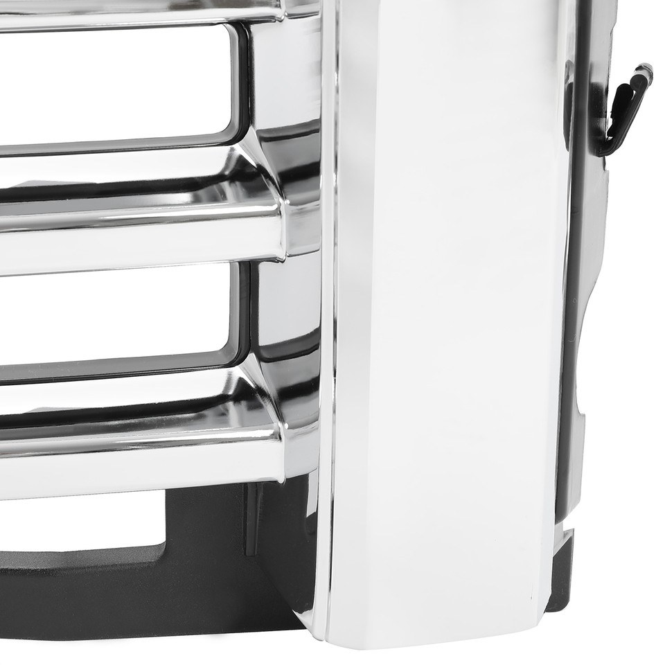 For Ford F-150 2015-2017 ABS Chrome Front Upper Bumper Grille #FL3Z ...