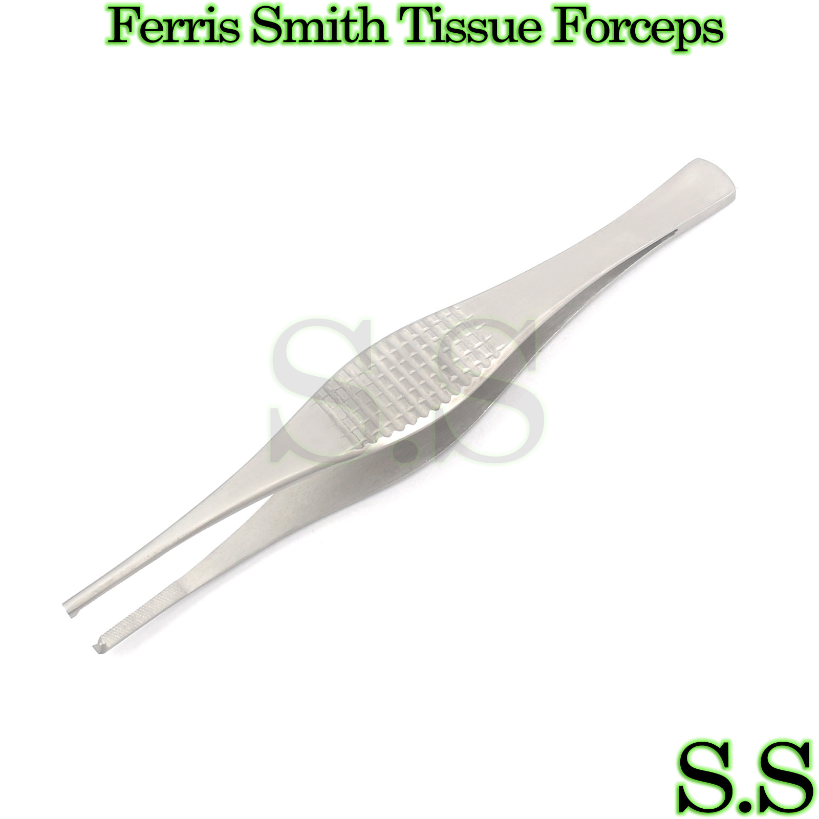 O.R Grade Ferris Smith Tissue Forceps 7" 1x2 Teeth | eBay