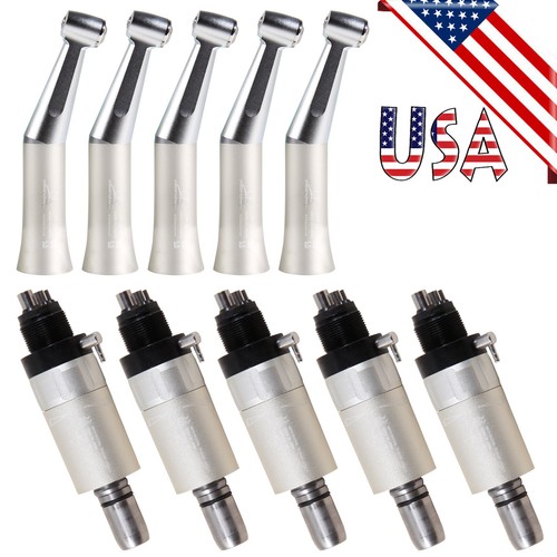 Dental Slow Low Speed Handpiece Contra Angle Air Motor 4 Hole E-Type ...