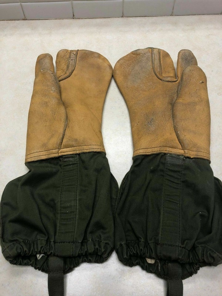 US MILITARY TRIGGER FINGER Gloves MITTEN SET SHELL+ WOOL INSERTS N/L ...