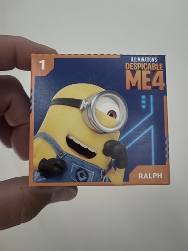 NEW McDonald's Minions Despicable Me Four 4 Happy Meal Toy - #1 Ralph ...