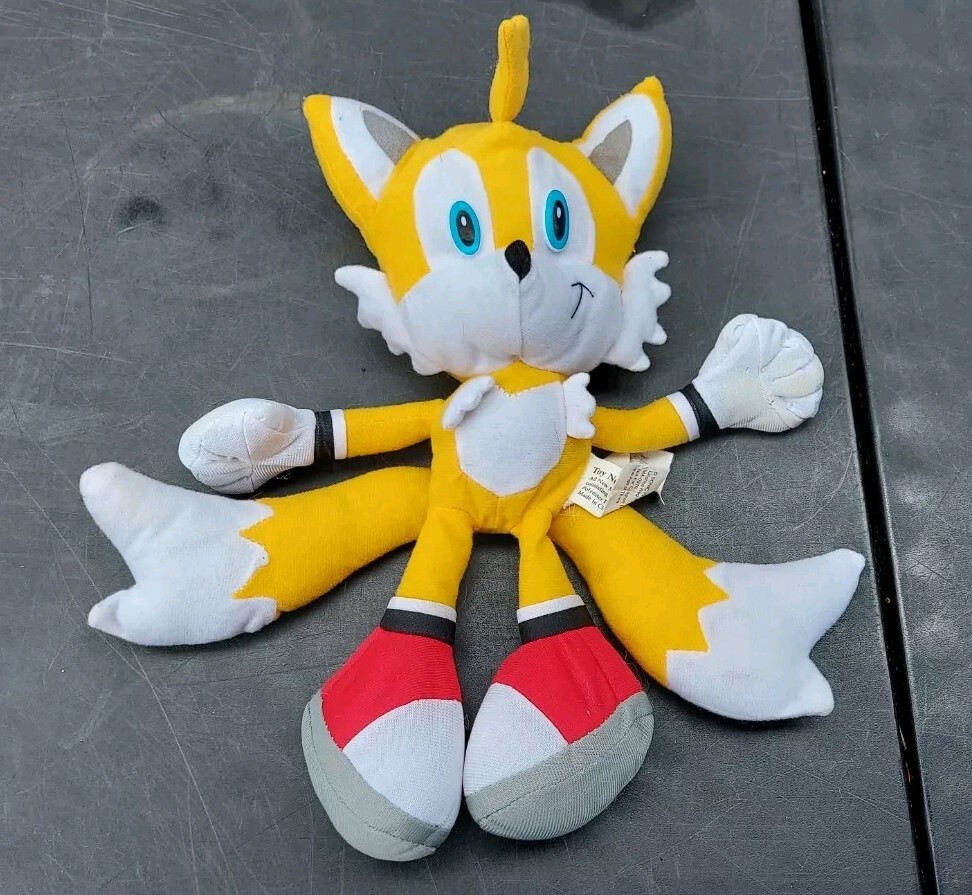 Sonic The Hedgehog Tails Plush Toy Network Sega | eBay